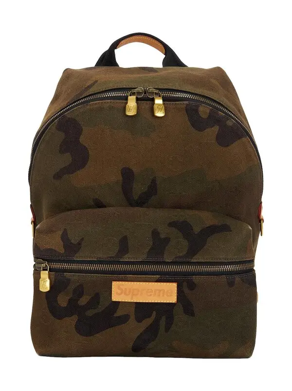FWRD RENEW Louis Vuitton X Supreme Apollo Backpack - Green