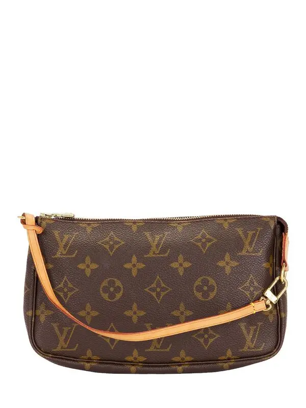 LOUIS VUITTON Monogram Pochette Accessoires Shoulder Bag - Brown