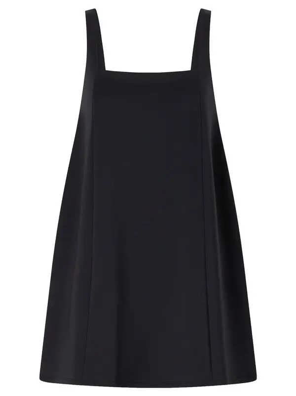 THE PARK Andy Stretch-jersey Mini Dress - Black