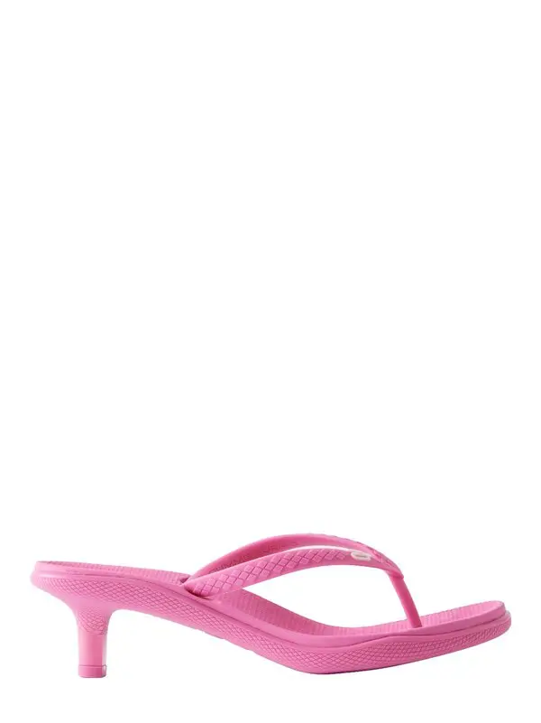 BLOUMME Arc 40 Rubber Thong Sandals - Pink