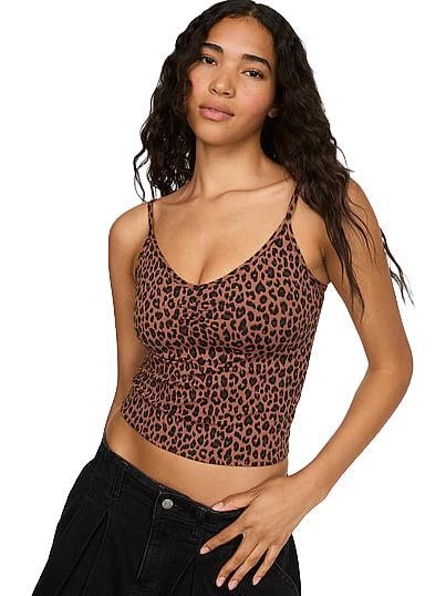 Pink Relay™ Ruched Bra Tank - Print