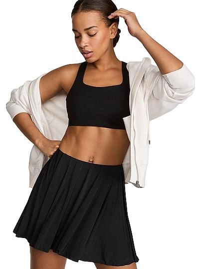 Victoria's Secret Vsx Racketcool™ Racerback Sports Bra - Black