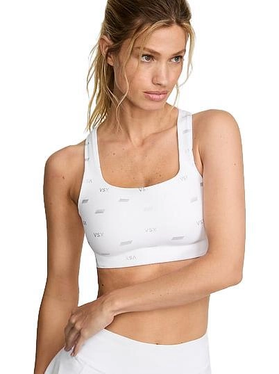 Victoria's Secret Vsx Racketcool™ Racerback Sports Bra - Print