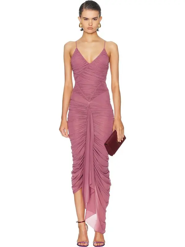 MAYGEL CORONEL Ruched Jersey Dress - Blossom