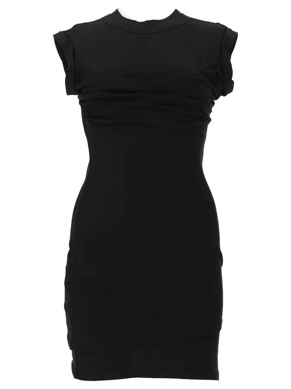 Alexander Wang Twisted Mini Dress - Black