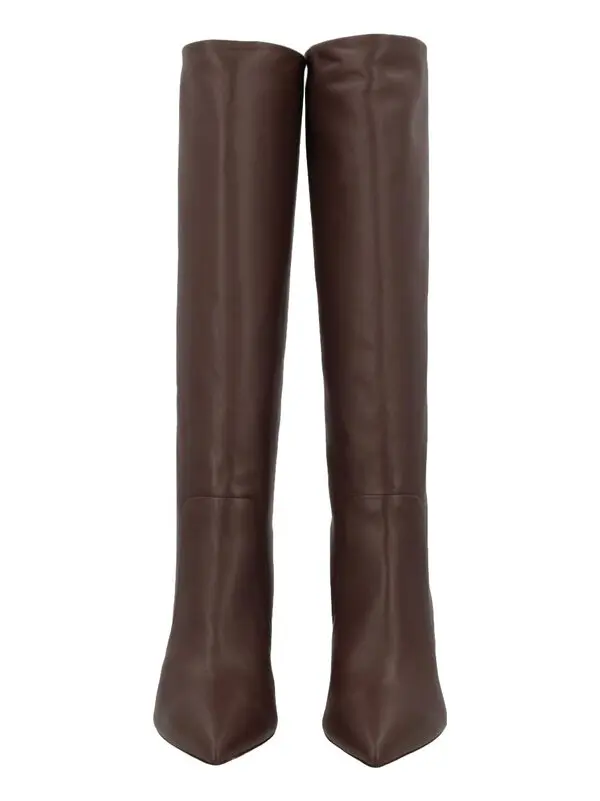 Paris Texas Leather Boots - Brown