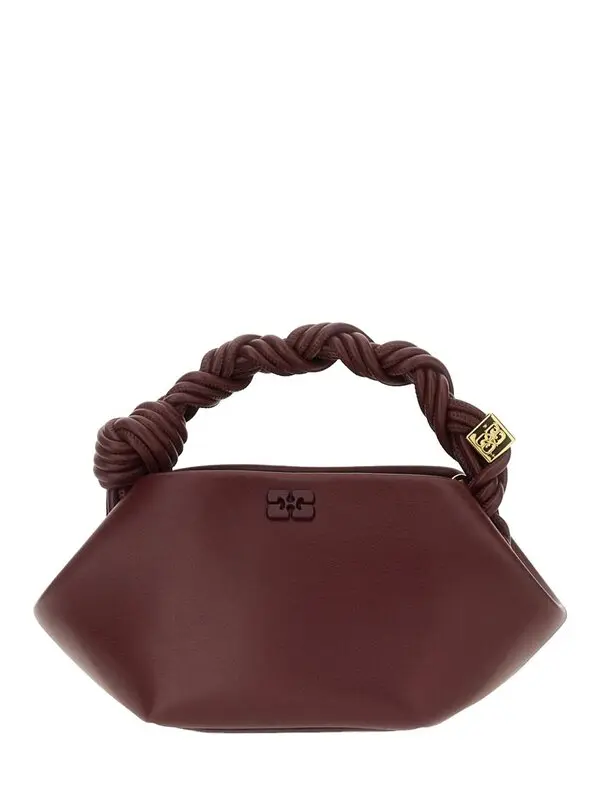 GANNI Bou Mini Bag With Twisted Top Handle - Multicolor