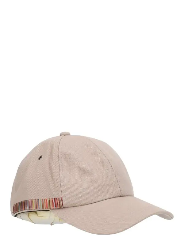 Paul Smith Signature Stripe Baseball Cap - Cream