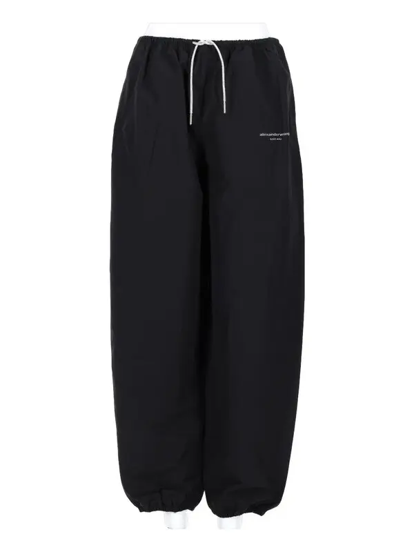 Alexander Wang Logo Track Pants - Black
