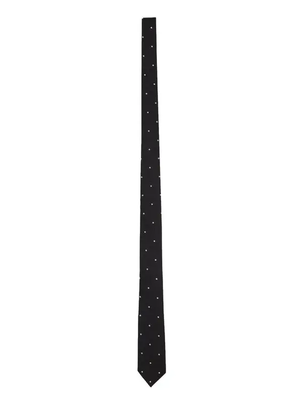 TOM FORD Cravatta In Raso - Black