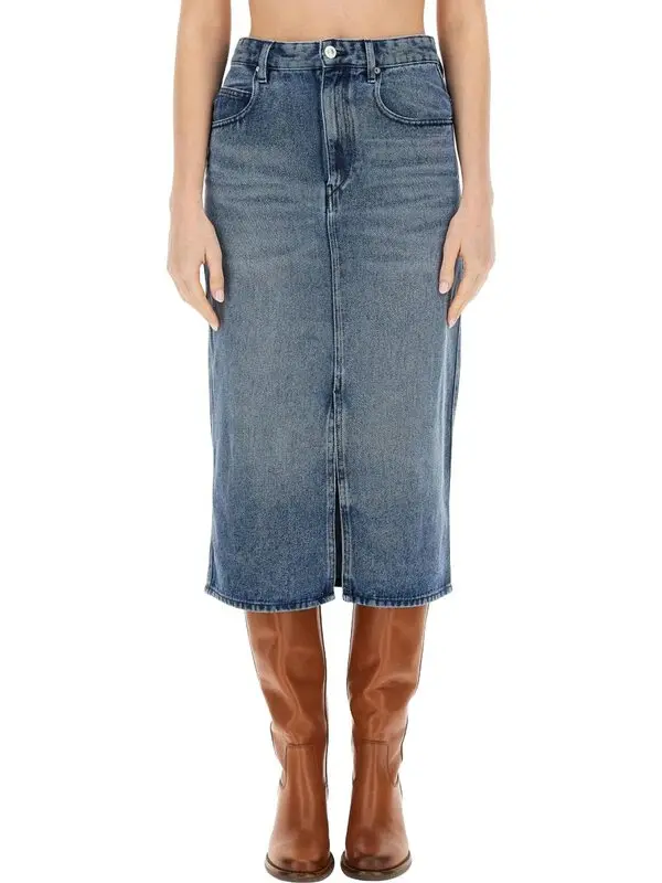 Isabel Marant Étoile Tilauria Skirt - Blue