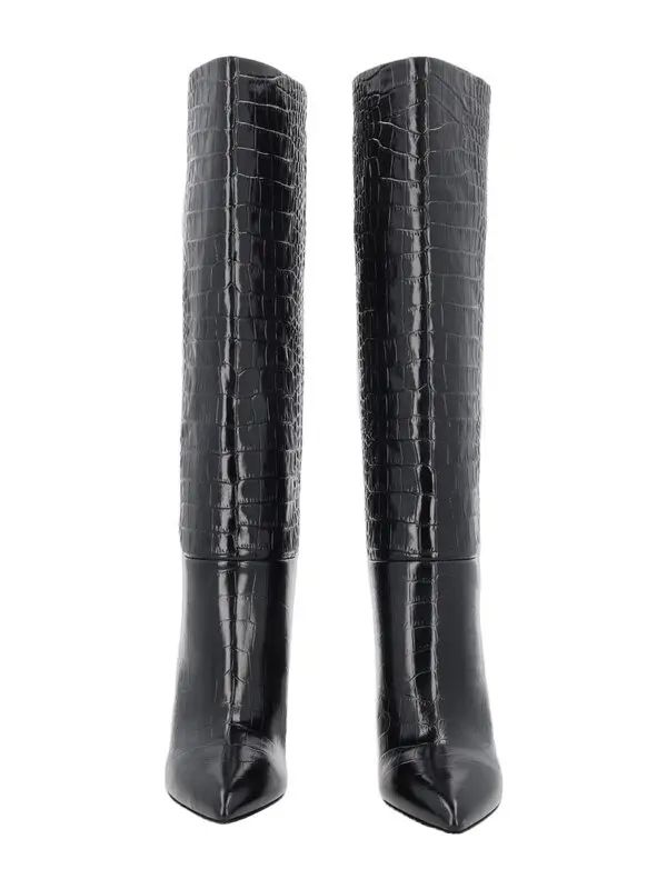 Paris Texas Stiletto Boot 85 - Black