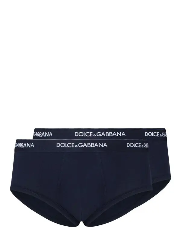 Dolce & Gabbana Pack Of Two Briefs - Blue