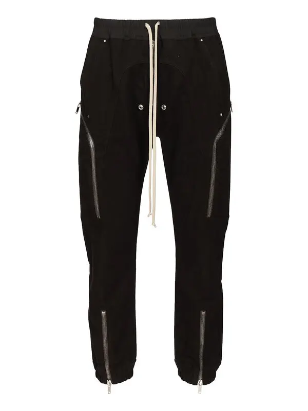 Rick Owens Heizer Cargo Pants - Black