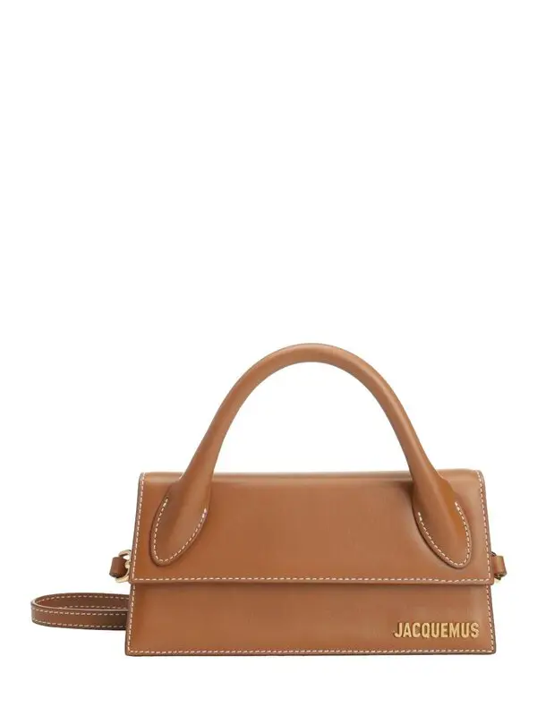 Jacquemus Le Chiquito Long Leather Bag - Brown