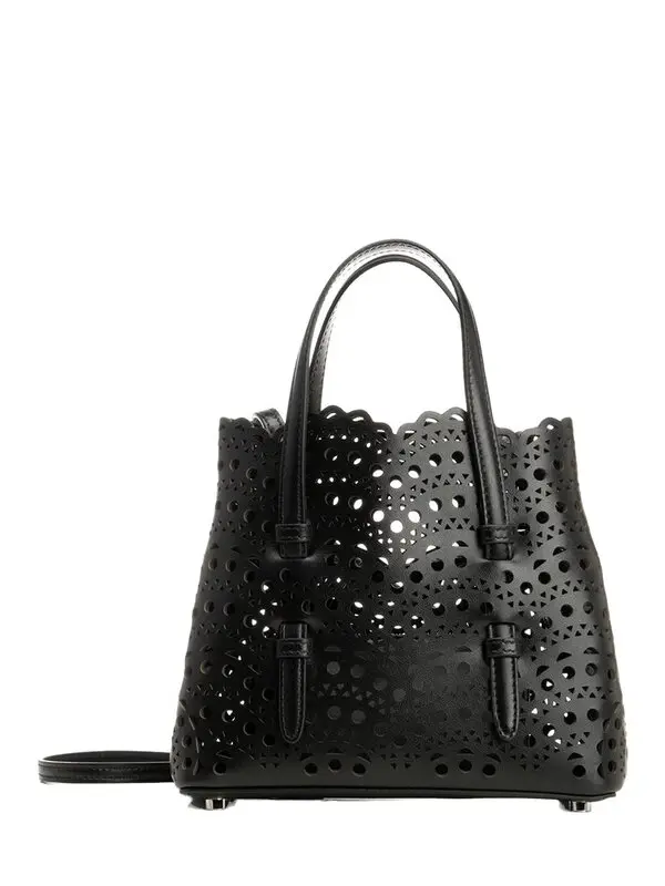 Alaïa Mina 20 Tote Bag - Black