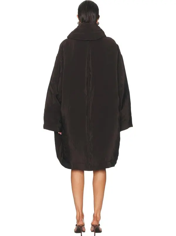 Magda Butrym Long Coat - Brown