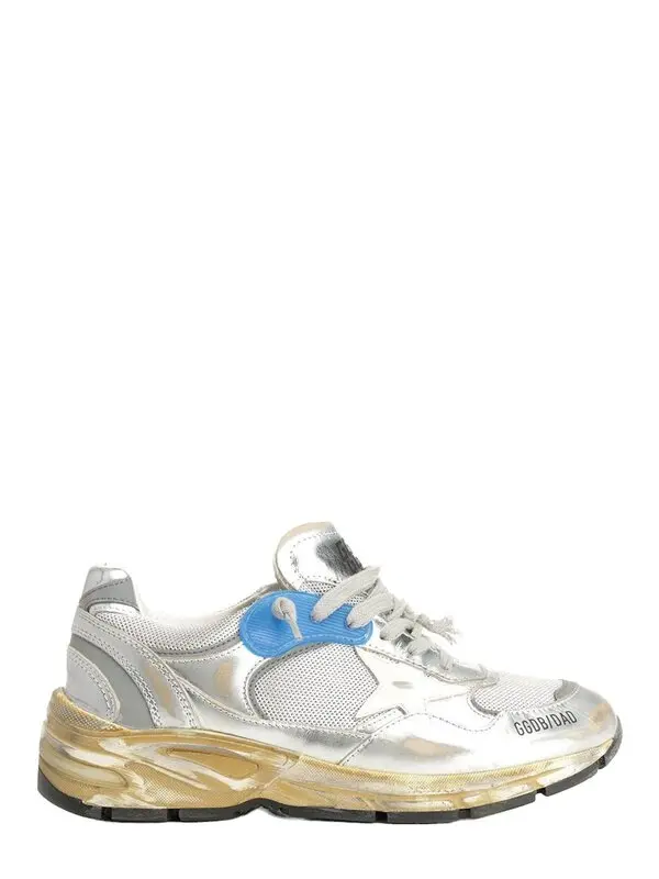 GOLDEN GOOSE Dad-star Sneakers - Silver