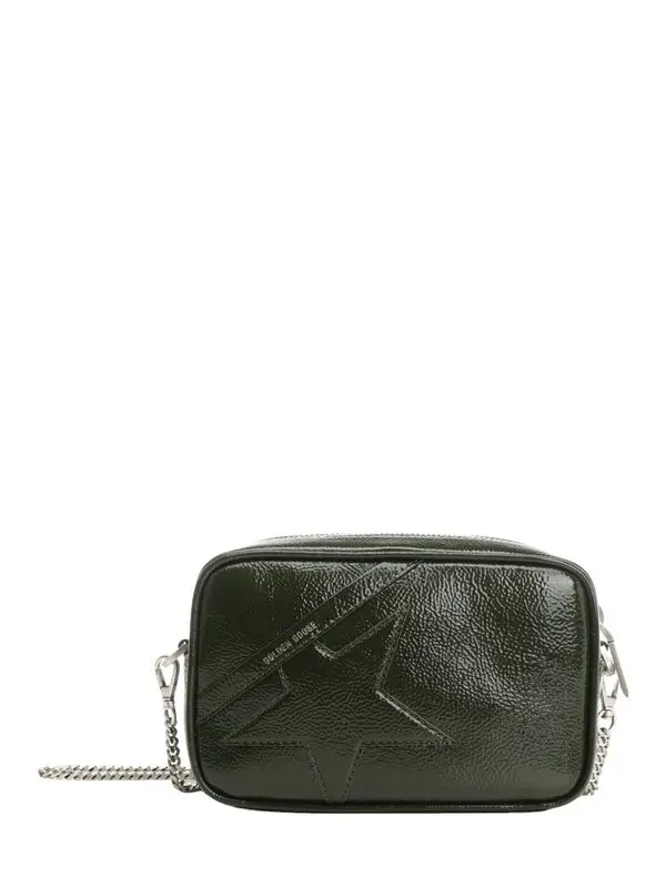 GOLDEN GOOSE Mini Star Bag In Leather - Green