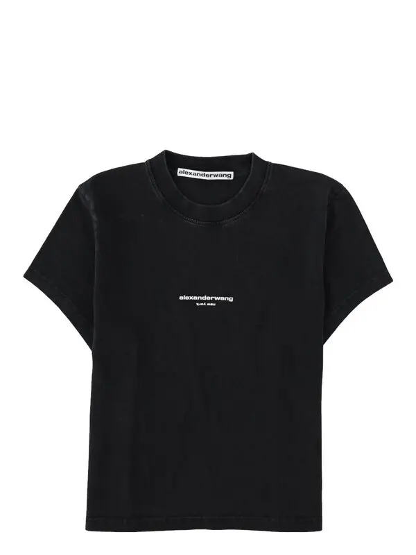 Alexander Wang Logo T-shirt - Black