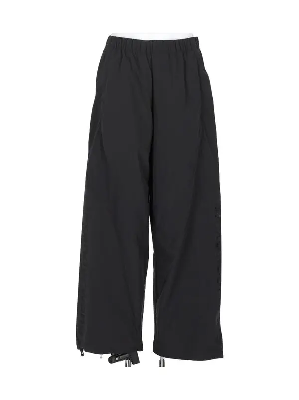 Alexander Wang Logo Perforated Track Pants - Black