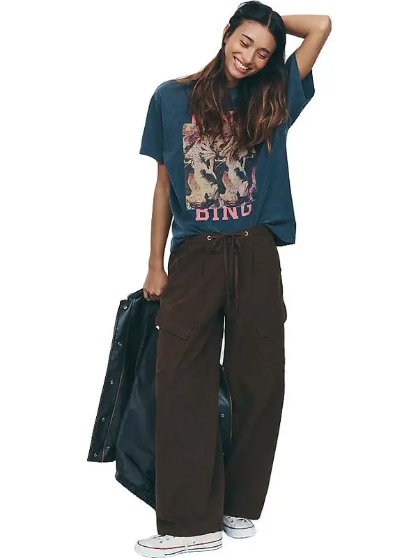 WHITEROOM + CACTUS Ridley Cotton Utility Pants - Chocolate