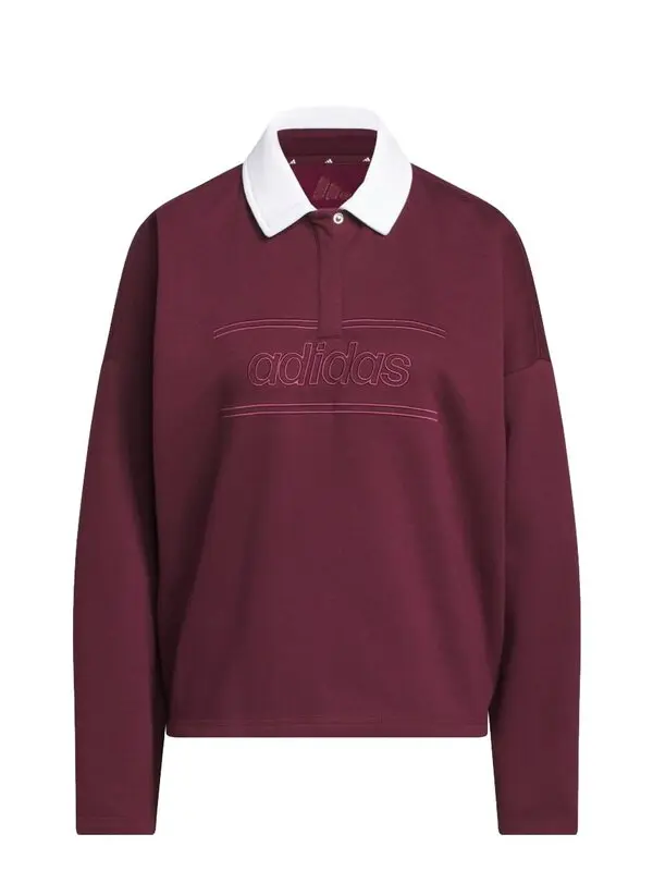 Adidas Elevated Everyday Graphic Sweatshirt - Maroon