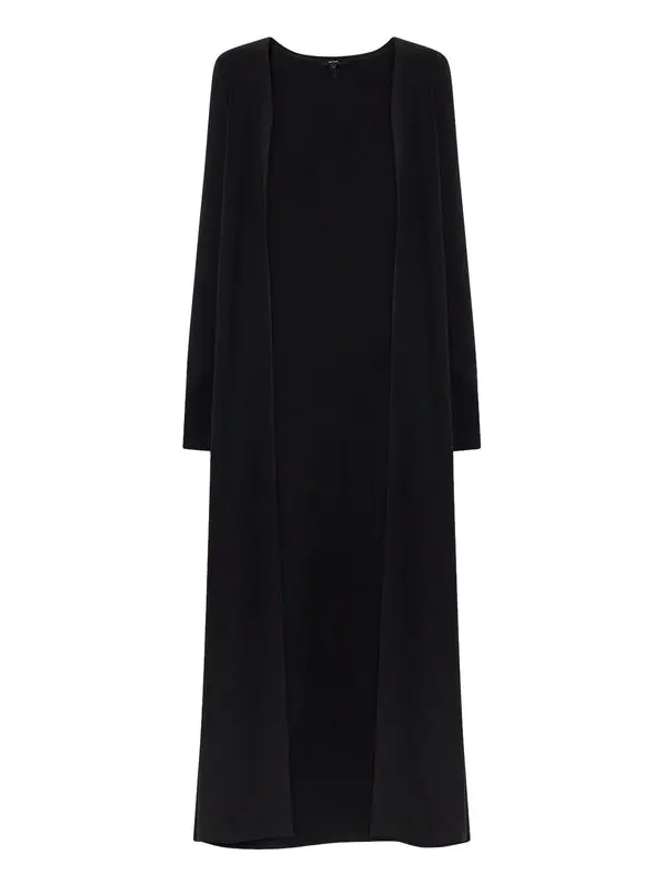 THE PARK Julia Stretch Cardigan - Black