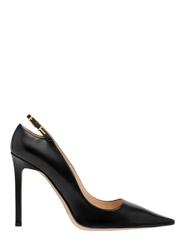 TOM FORD Angelina Leather Pumps - Black