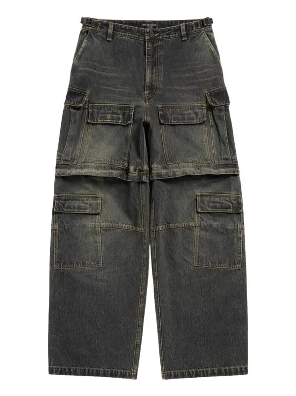 Balenciaga Cargo Pants - Black