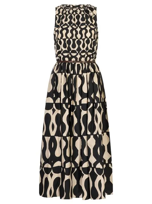 Max Mara Stmsalato Sleeveless Dress - Black