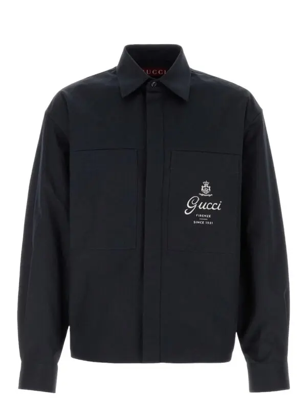 Gucci Casual Shirt Jacket - Black