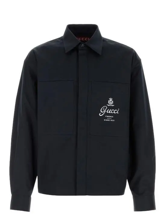 Gucci Casual Shirt Jacket - Black