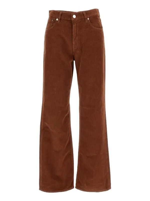 HAIKURE Velvet Trousers - Brown