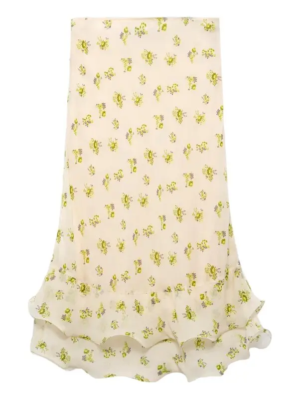Dorothee Schumacher Airy Daydream Skirt - Yellow