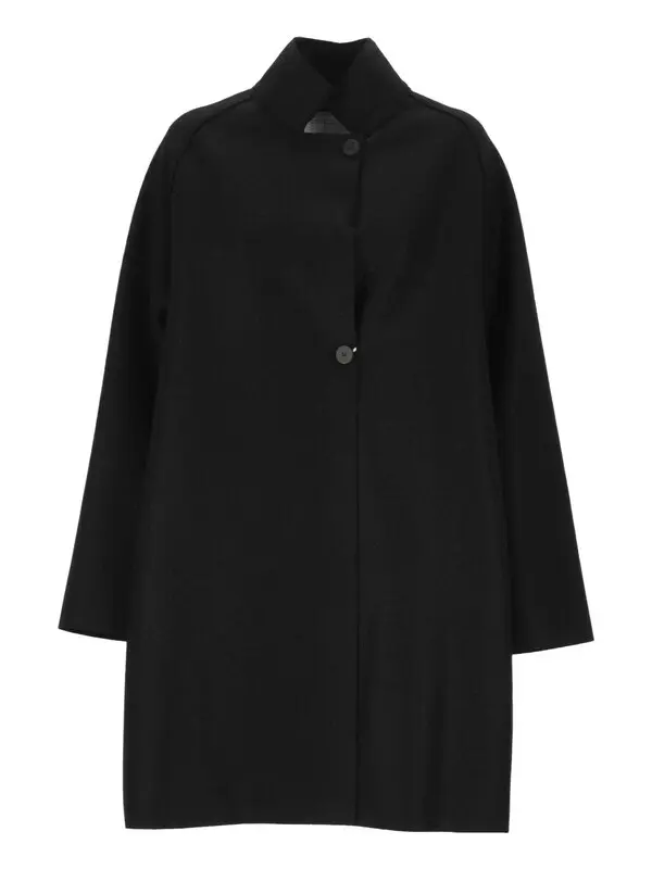 Harris Wharf London Long-sleeved Coat - Black