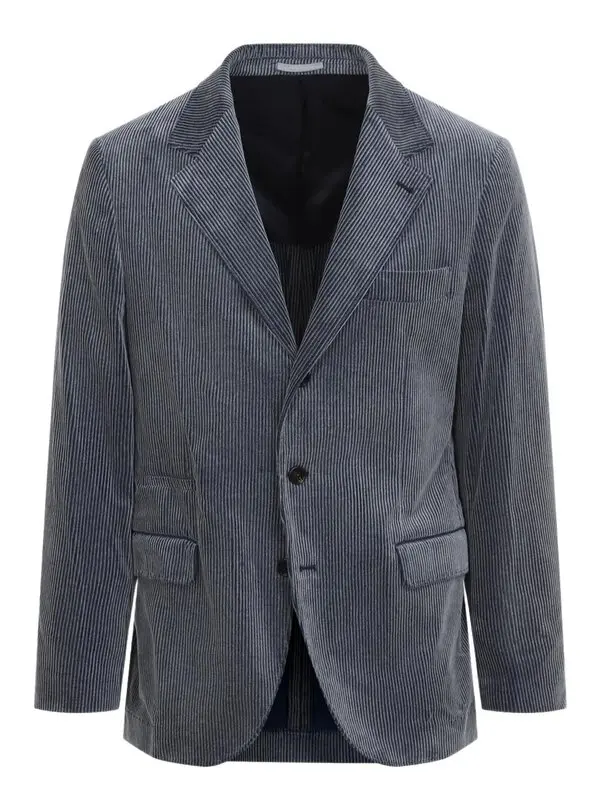 Brunello Cucinelli Single-breasted Blazer - Blue