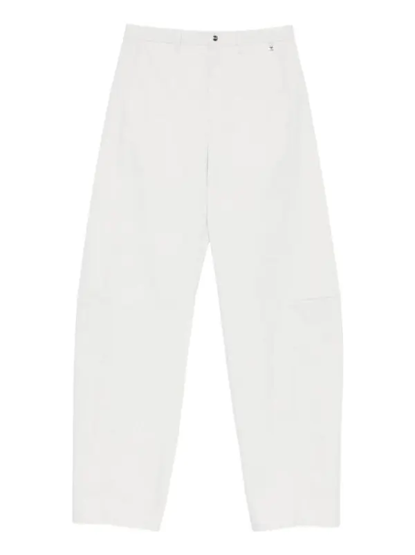 Herno Diagonal Pocket Trousers - Light Grey