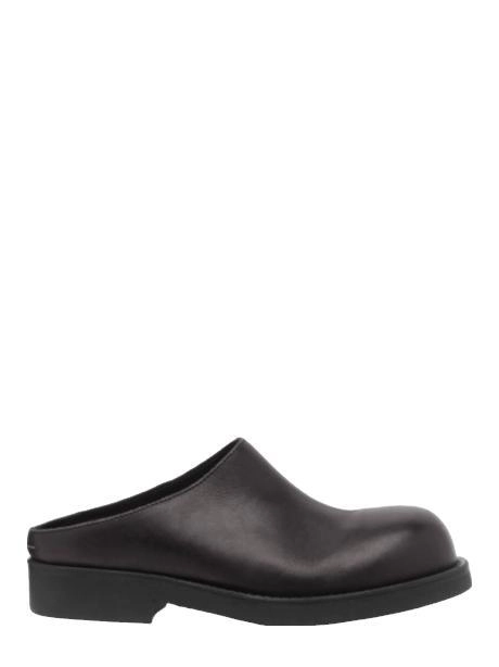 MAISON MARGIELA Biker Round-toe Mules - Black
