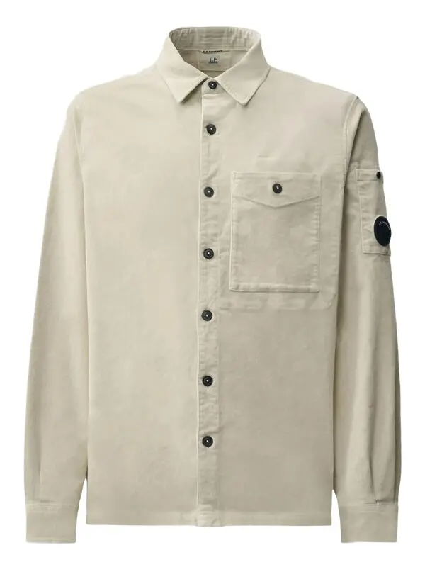 C.P. COMPANY Corduroy Overshirt Jacket - No