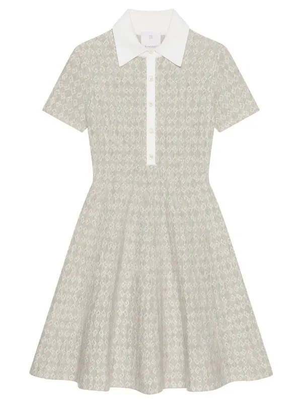 Givenchy Monogram Jacquard Mini Dress - Light Brown