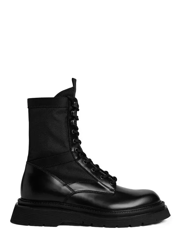 Dsquared2 Combat Lace-up Boots - Black