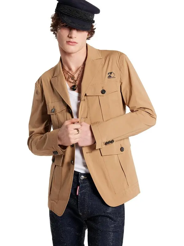 Dsquared2 Military Blazer - Black
