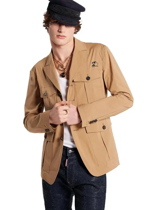 Dsquared2 Military Blazer - Black