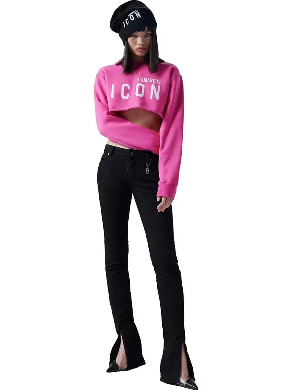 Dsquared2 Icon Trumpet Jeans - Black