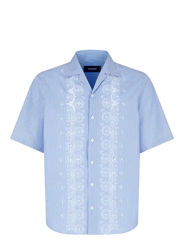 Dsquared2 Sunset Bowling Shirt - Fantasy