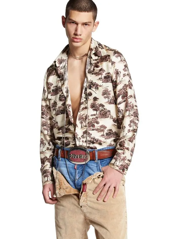 Dsquared2 Western Shirt - Black