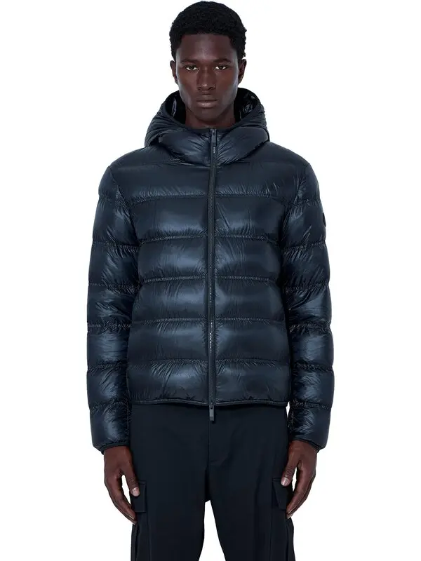Moncler Guadiana Padded Jacket With Hood - Black