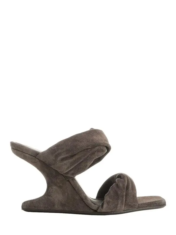 Rick Owens Cantilever 6 Twisted Sandals - Brown