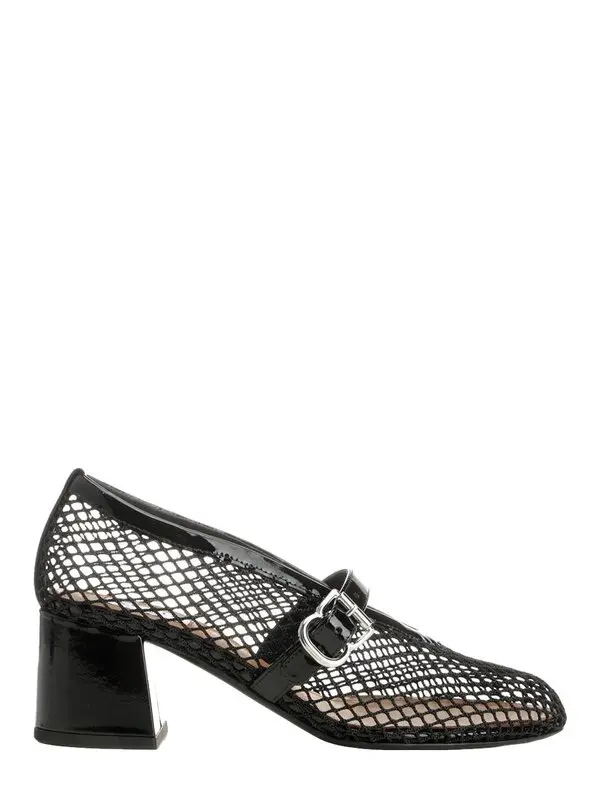 Alaïa Mary Jane 55 Mesh Pumps - Black